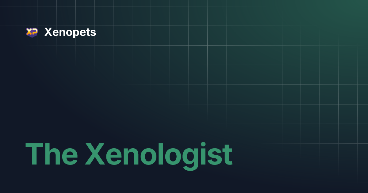 The Xenologist | Xenopets